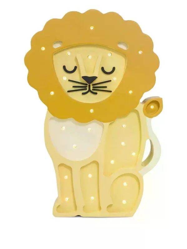 LITTLE LIGHTS Lion-shaped Illuminated Decor - Yellow