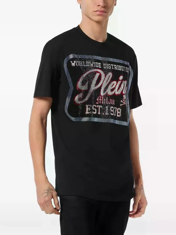 Philipp Plein Patch Plein Milan T-shirt - Black