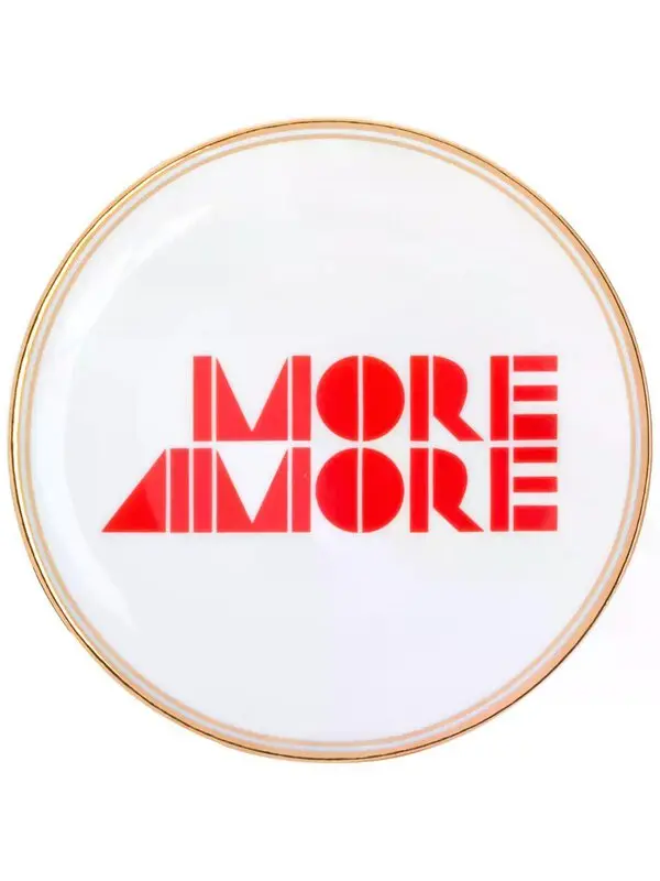 BITOSSI HOME More Amore Plate - White