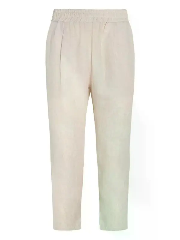 FAMILY FIRST Elasticated-waist Trousers