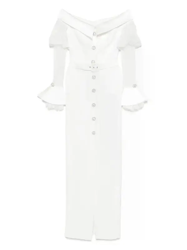 SILK LOVE & LACE Andrea Dress - White