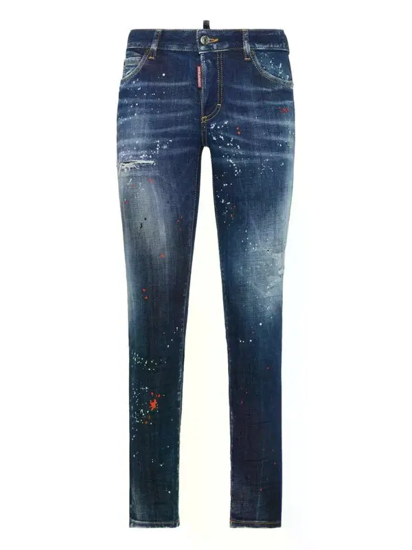 Dsquared2 Distressed-effect Jeans - Blue