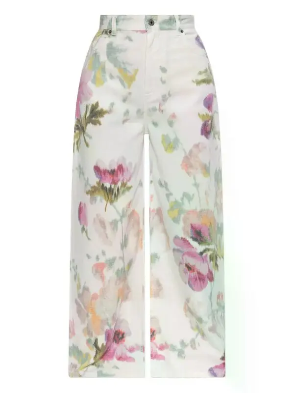 Loewe Floral-print Trousers
