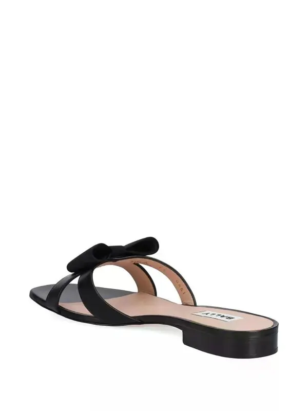 Bally Bow-embellished Leather Slides