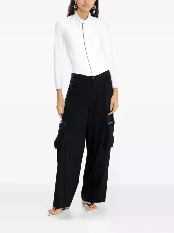 AMIR SLAMA Button-fastening Cargo Trousers