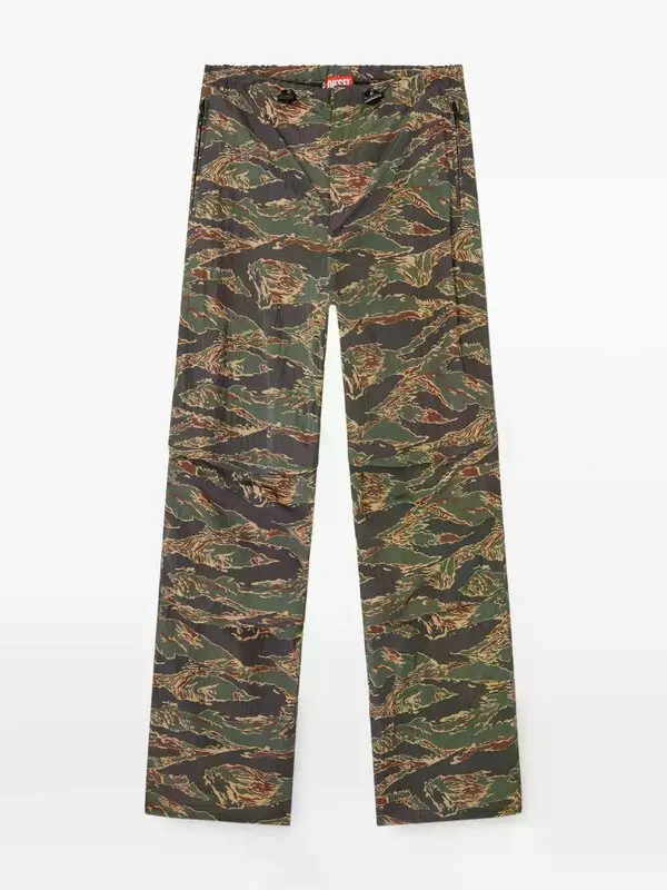 DIESEL Graphic-print Trousers