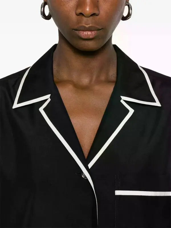 Brioni Piped-trim Pocket Shirt