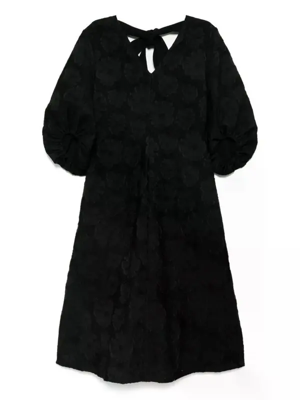 Stine Goya Volume-sleeved Midi Dress