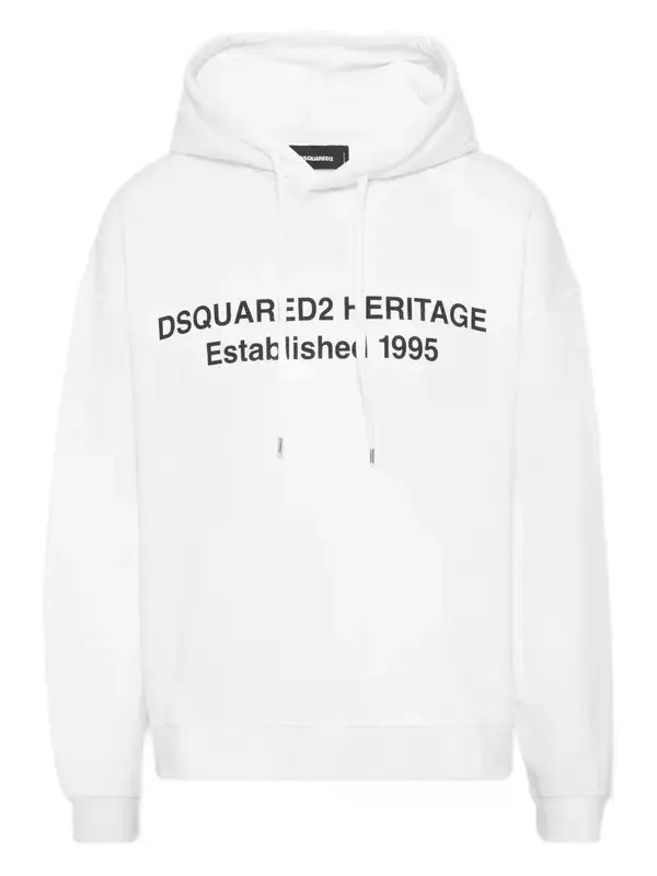 Dsquared2 Heritage Hoodie - White