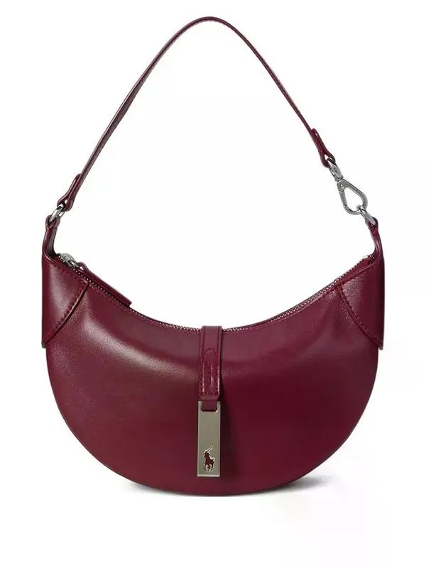 Polo Ralph Lauren Polo Id Leather Shoulder Bag - Red