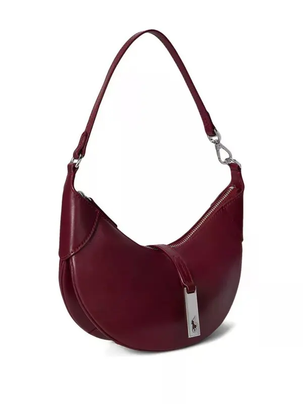 Polo Ralph Lauren Polo Id Leather Shoulder Bag - Red