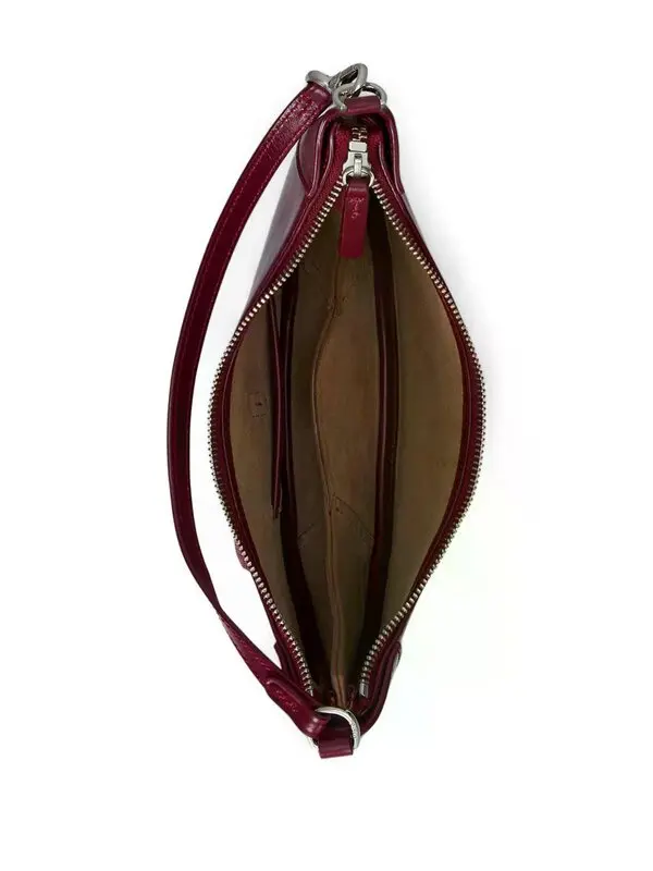 Polo Ralph Lauren Polo Id Leather Shoulder Bag - Red