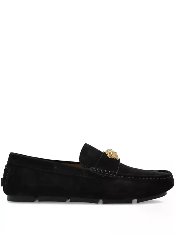 Versace Medusa-plaque Loafers