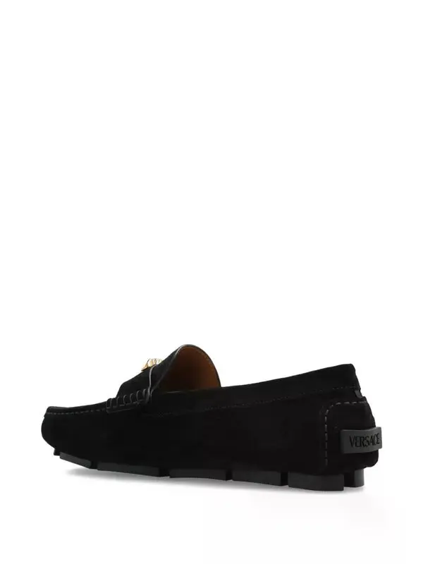 Versace Medusa-plaque Loafers
