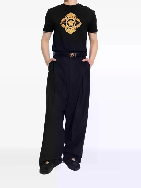 Versace Medusa-plaque Loafers