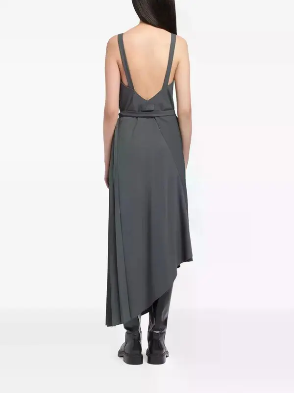 Ports 1961 Asymmetric Wrap Midi Dress