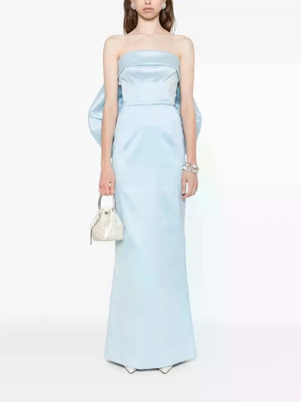 SILK LOVE & LACE Bella Dress - Blue