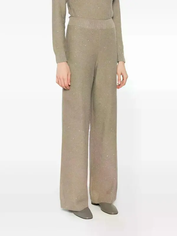 Fabiana Filippi Wool-silk Blend Pants - Neutrals