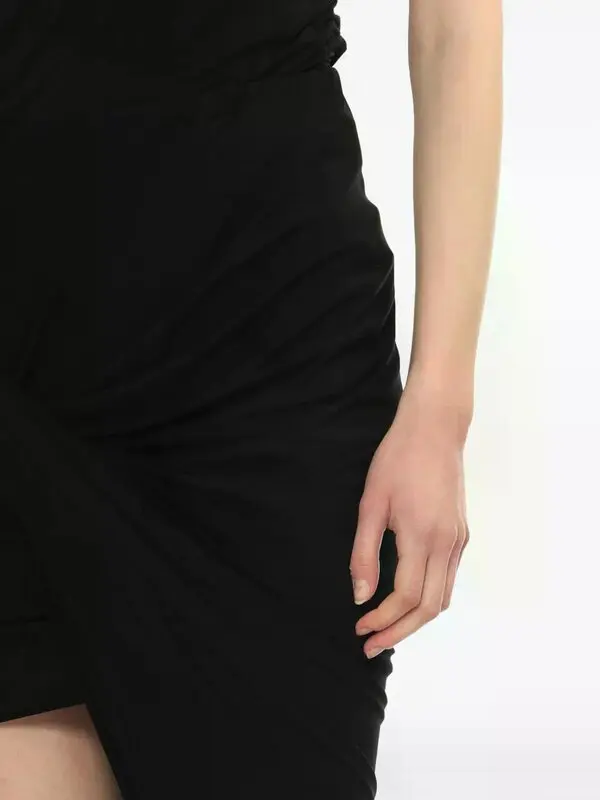 Helmut Lang Draped Asymmetrical Skirt