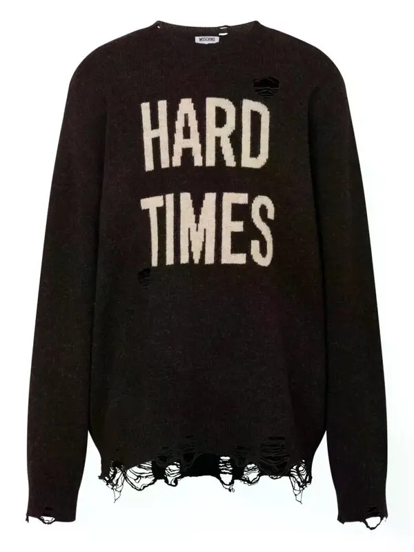 Moschino Hard Times Sweater