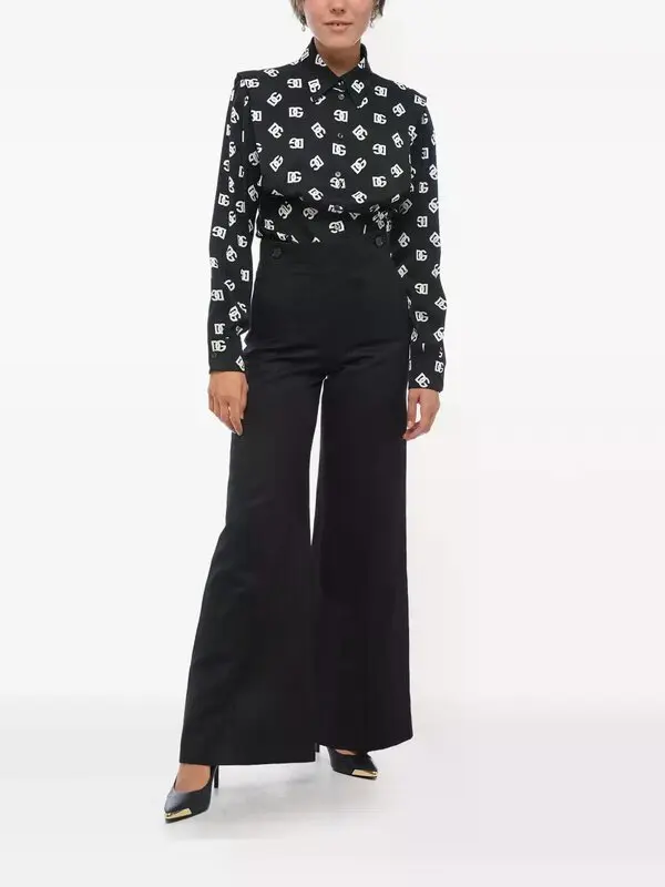 Chloé Double-button Palazzo Pants