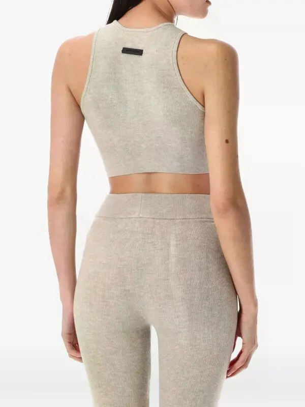 Fear Of God Crew-neck Ribbed Tank Top - Neutrals