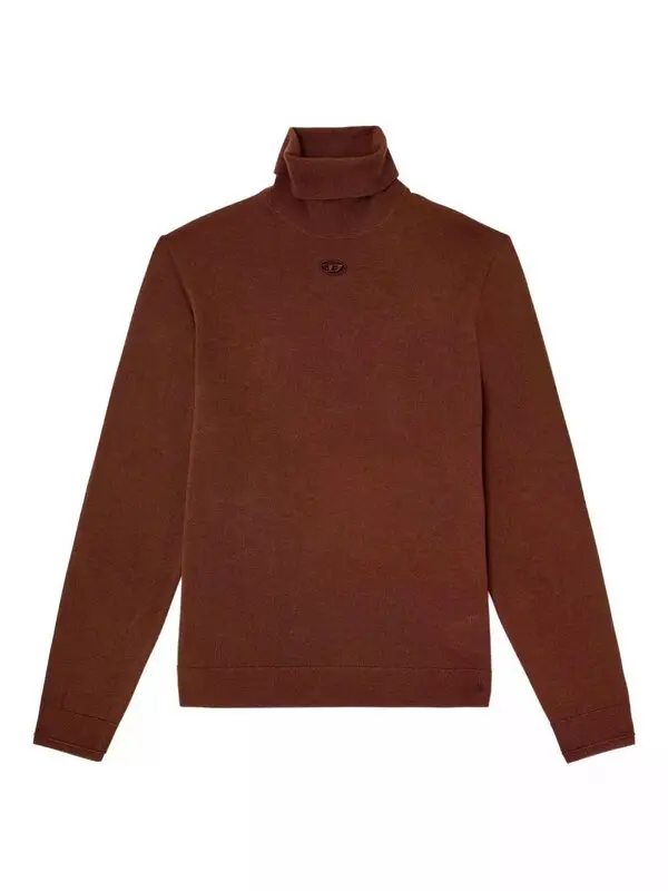 DIESEL® K-varta Roll-neck Jumper - Red