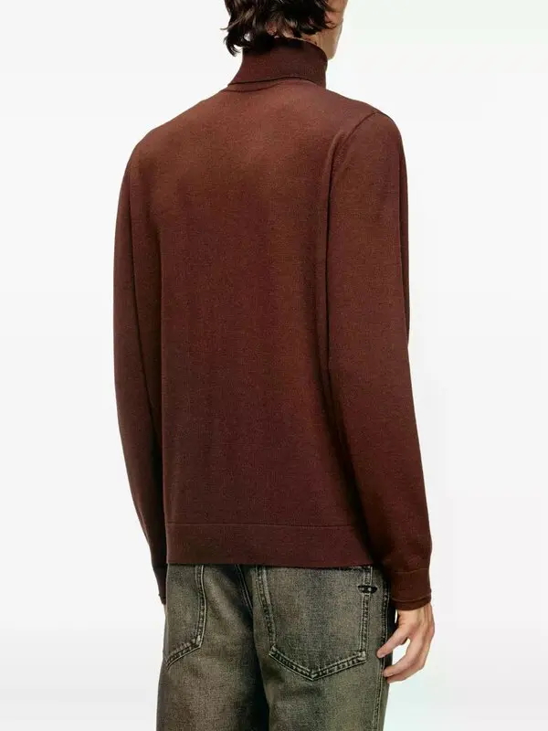 DIESEL® K-varta Roll-neck Jumper - Red