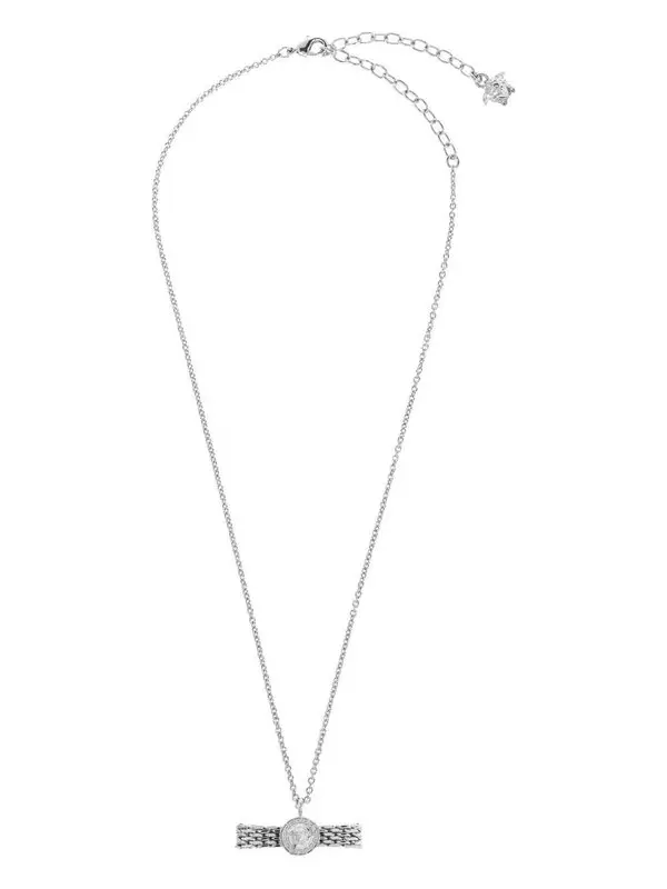 Versace Medusa-embellished Chain Necklace - Silver