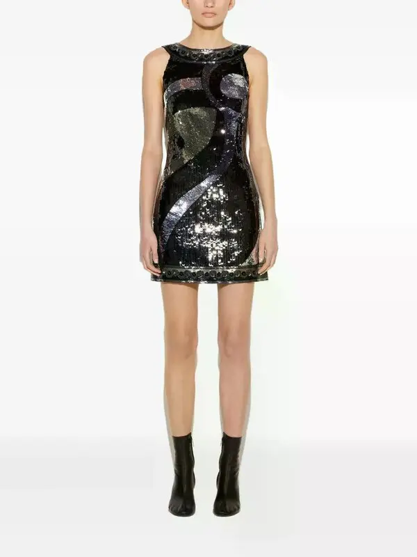 Emilio Pucci Sequin-embellished Mini Dress
