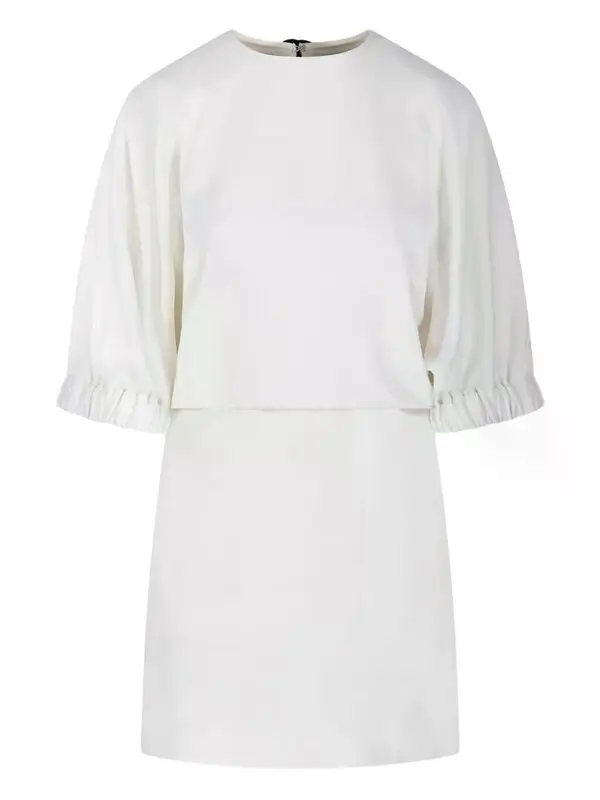 Max Mara Puff-sleeve Mini Dress