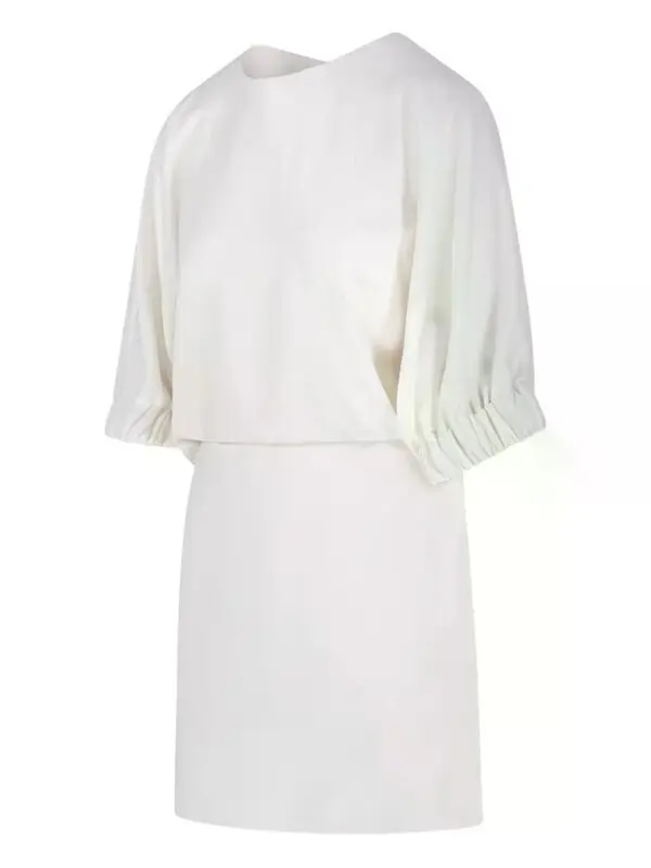 Max Mara Puff-sleeve Mini Dress