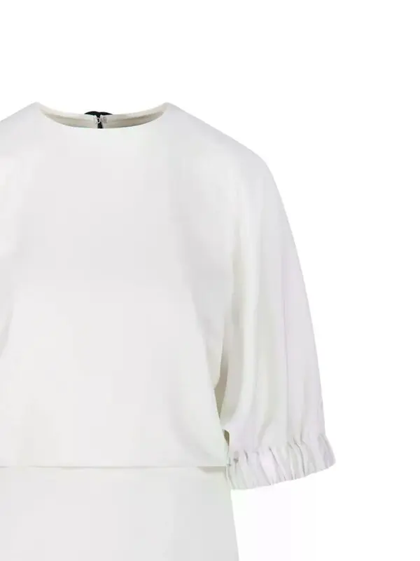 Max Mara Puff-sleeve Mini Dress