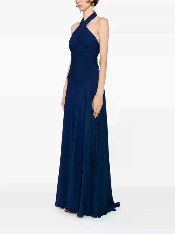 Elie Saab Long Silk Dress