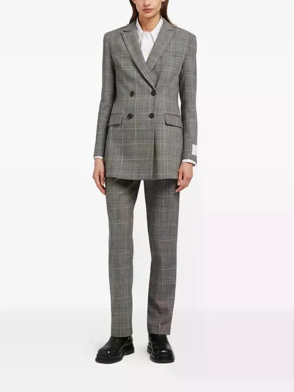 Ports 1961 Double-breasted Checked Blazer