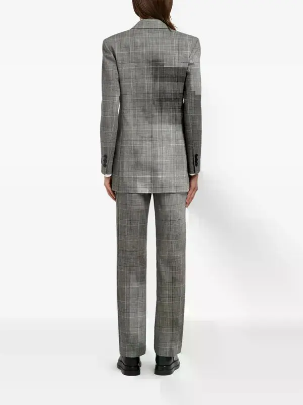 Ports 1961 Double-breasted Checked Blazer