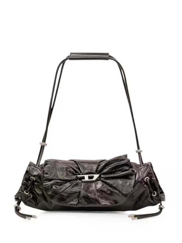 DIESEL® Small Scrunch-d Shoulder Bag - Black