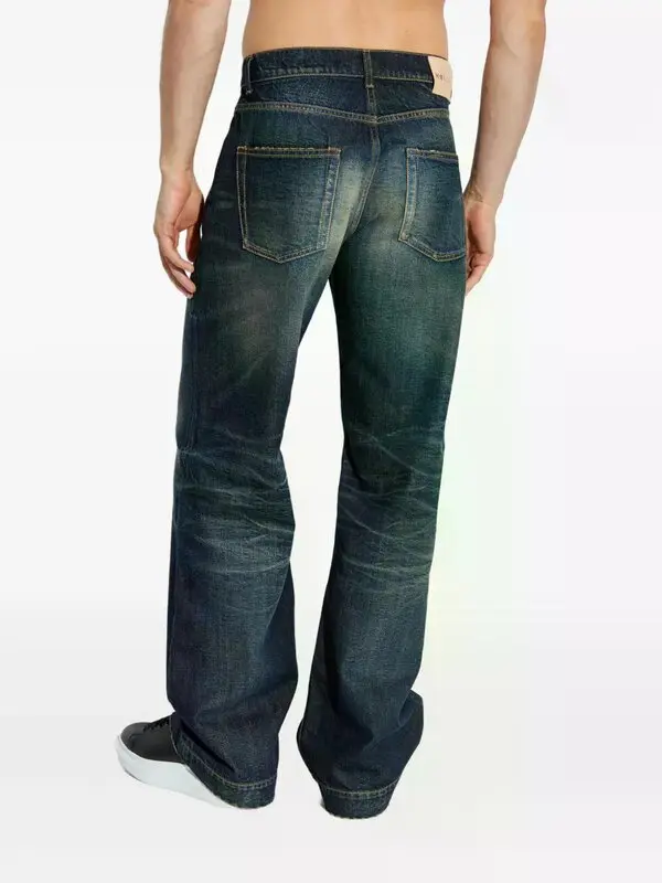 Alexander McQueen Faded Jeans
