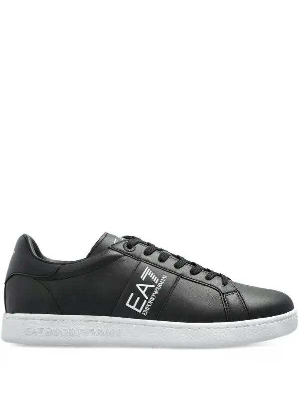 EA7 Logo-embellished Low-top Sneakers