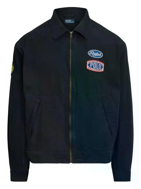 Polo Ralph Lauren Embroidered-patch Zip-up Jacket