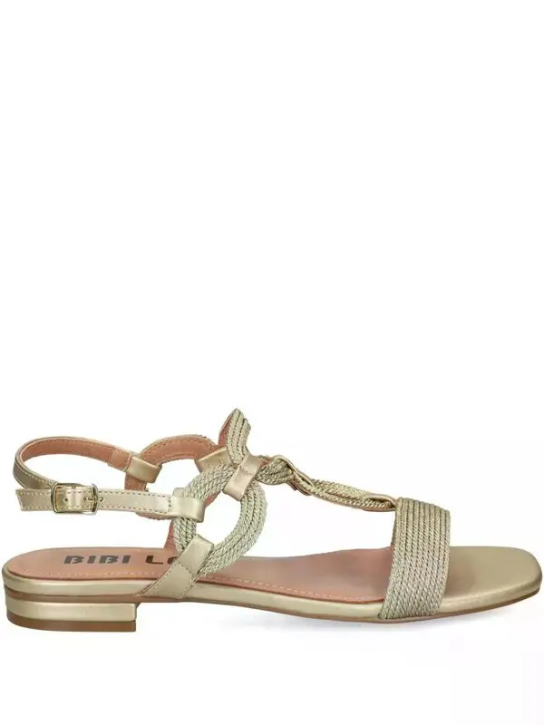 BIBI LOU Leather Flat Sandals