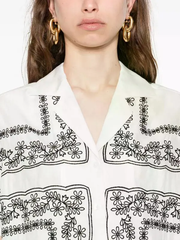 Maje Embroidered Shirt