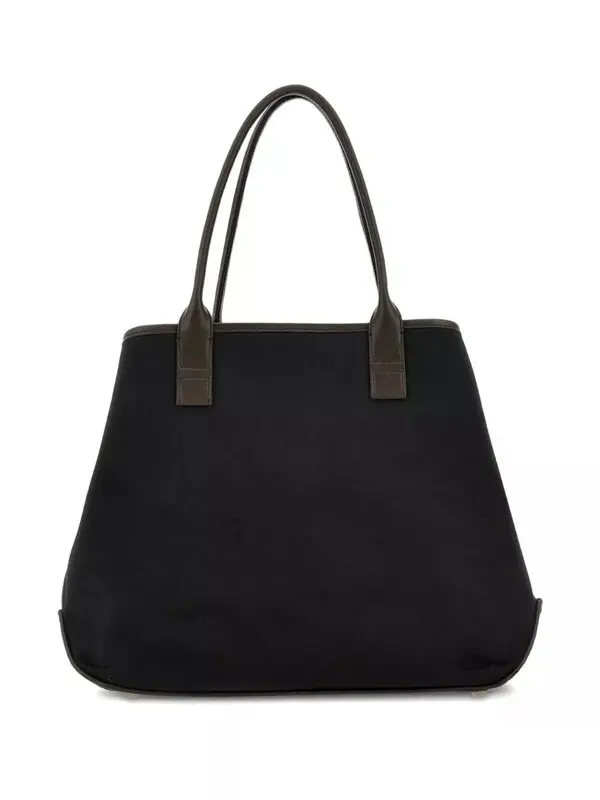 Hogan Medium Script Tote Bag - Black