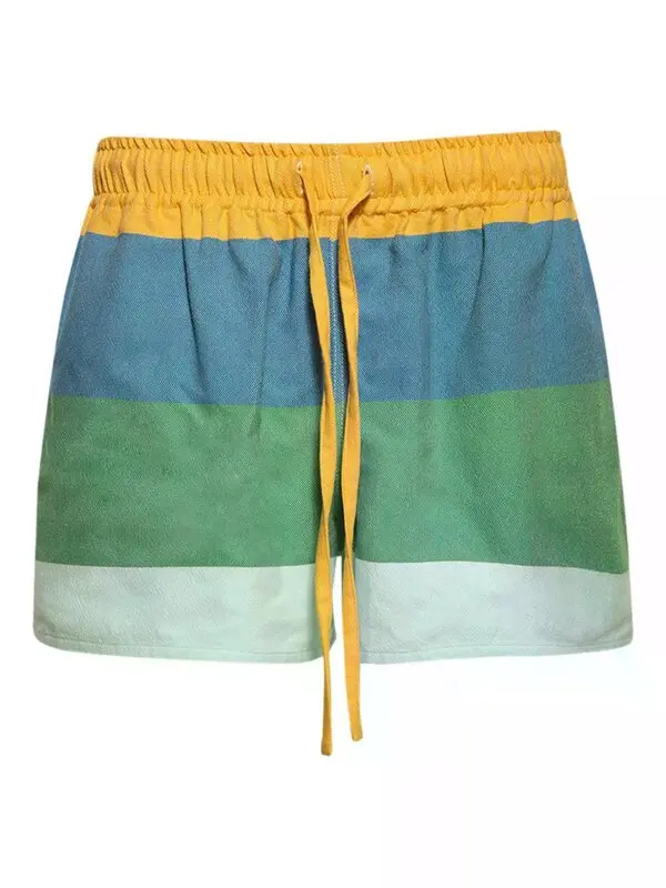 MARRAKSHI LIFE Striped Drawstring Shorts