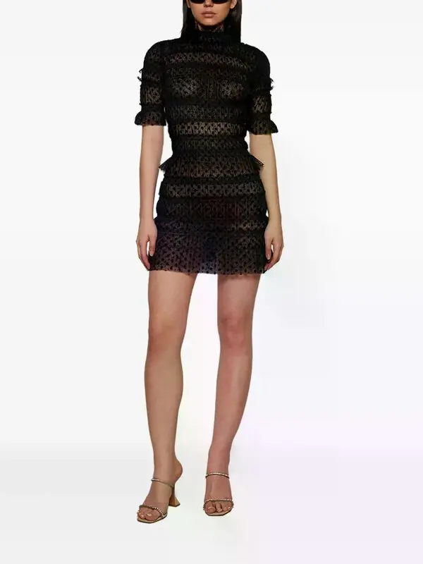 ROBERTA EINER Ruched Mini Dress