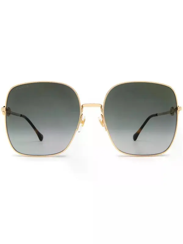 Gucci Horsebit Oversized Sunglasses