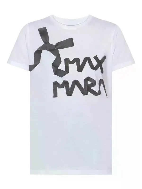 Max Mara Logo-print T-shirt - White