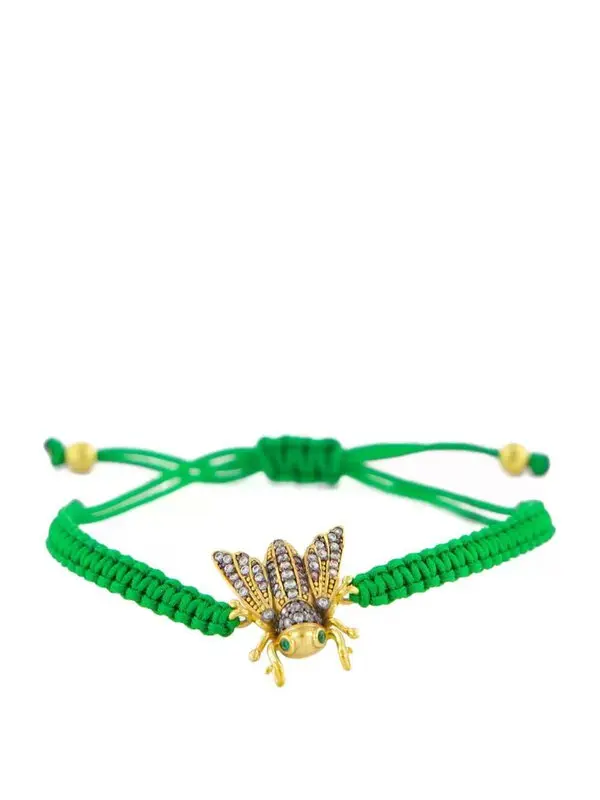 Begum Khan Bee Charm Bracelet - Gold