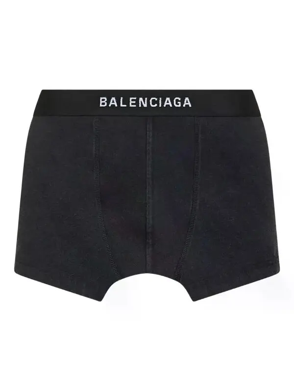 Balenciaga Boxer-style Mini Skirt - Black