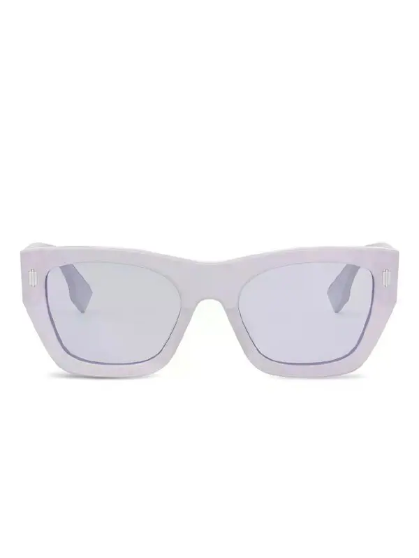 Fendi Square-frame Sunglasses - Purple